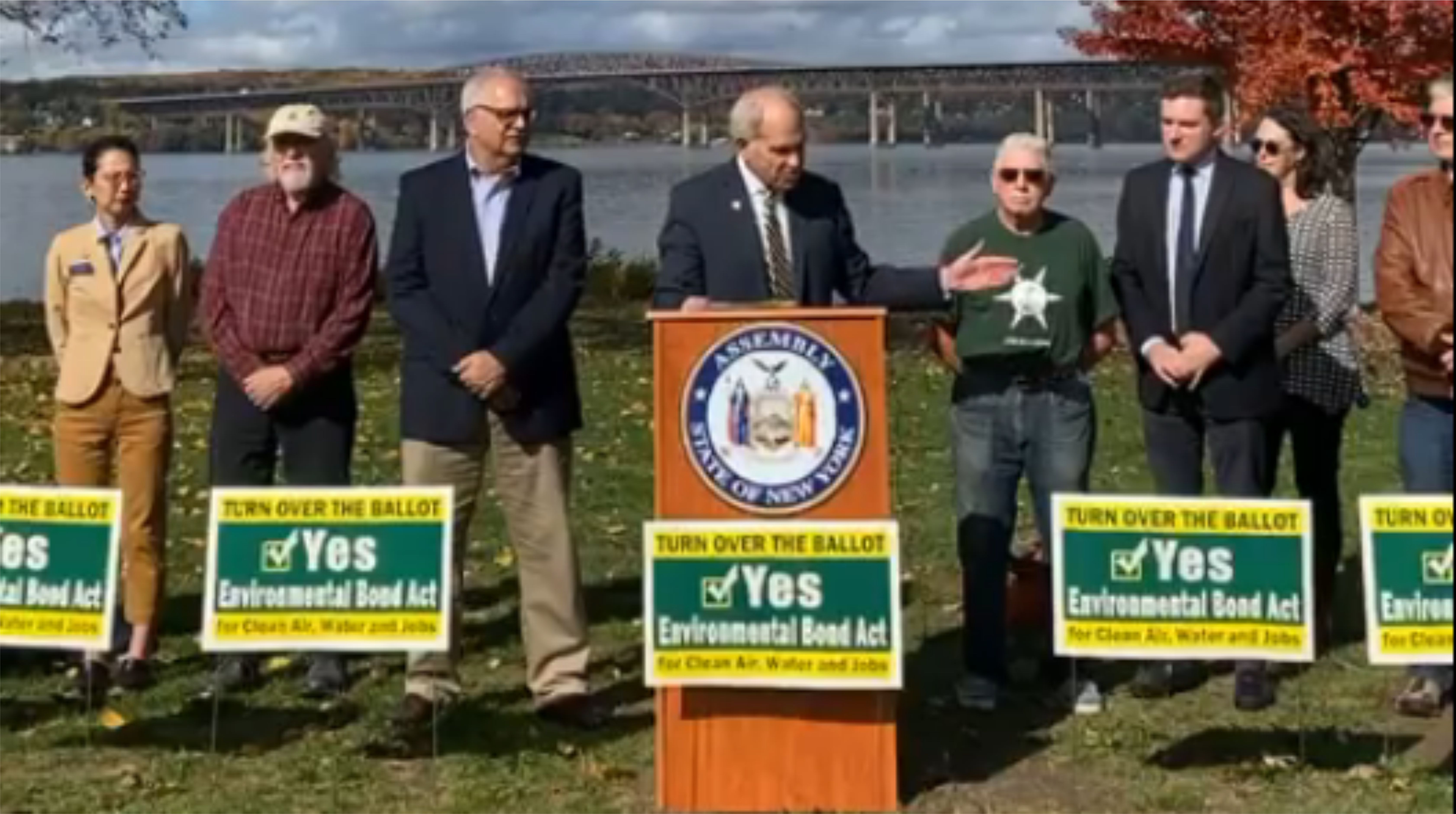 Jacobson Holds Rally for Environmental Bond Referendum | The Newburgh ...